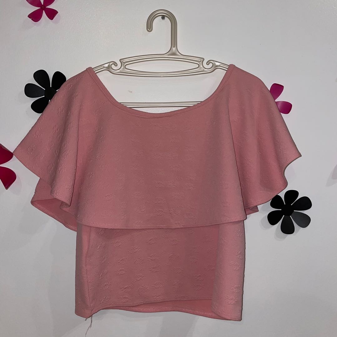 MEDIUM TO SEMI LARGE OFF SHOULDER TOP, Women's Fashion, Tops, Blouses ...