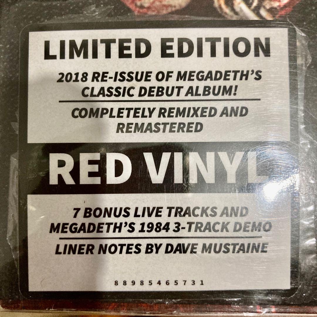 Megadeth - The Final Kill 2 lp red coloured vinyl, Hobbies & Toys ...