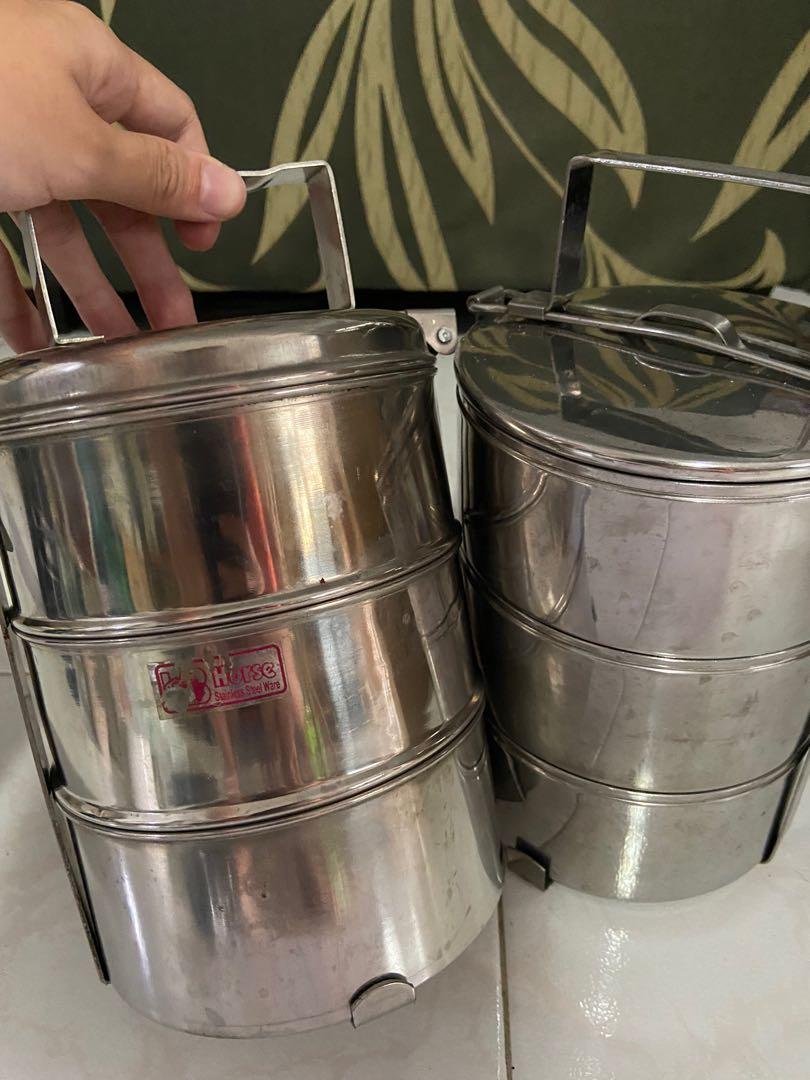 Metal Tingkats / tins, Furniture & Home Living, Kitchenware & Tableware ...