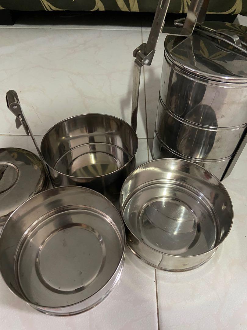 Metal Tingkats / tins, Furniture & Home Living, Kitchenware & Tableware ...