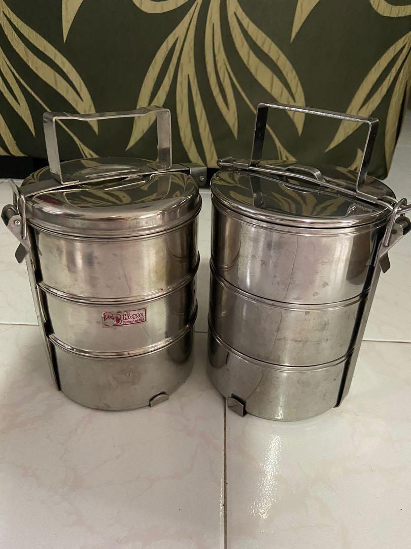 Metal Tingkats / tins, Furniture & Home Living, Kitchenware & Tableware ...