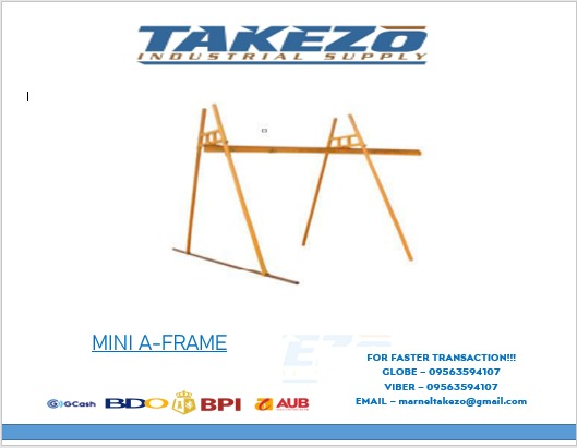 MINI A-FRAME, Commercial & Industrial, Construction Tools & Equipment ...