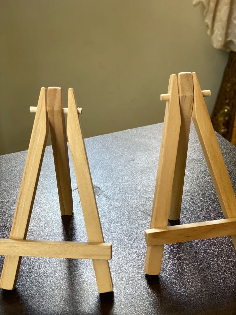 Mini Wooden Stand, Hobbies & Toys, Stationary & Craft, Art & Prints on ...