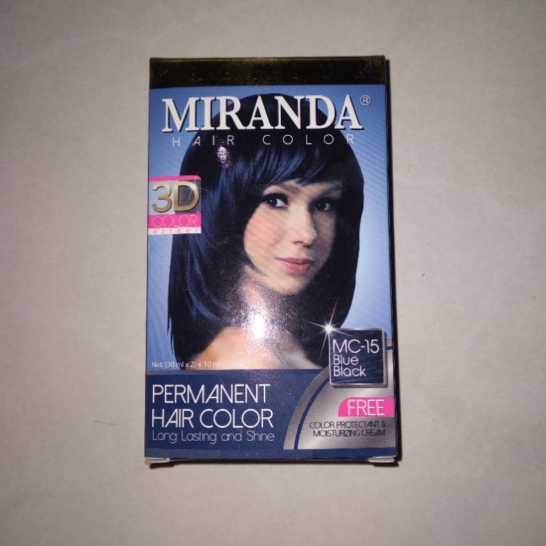 Miranda cat rambut warna blue black / hair color miranda, Serba Serbi ...