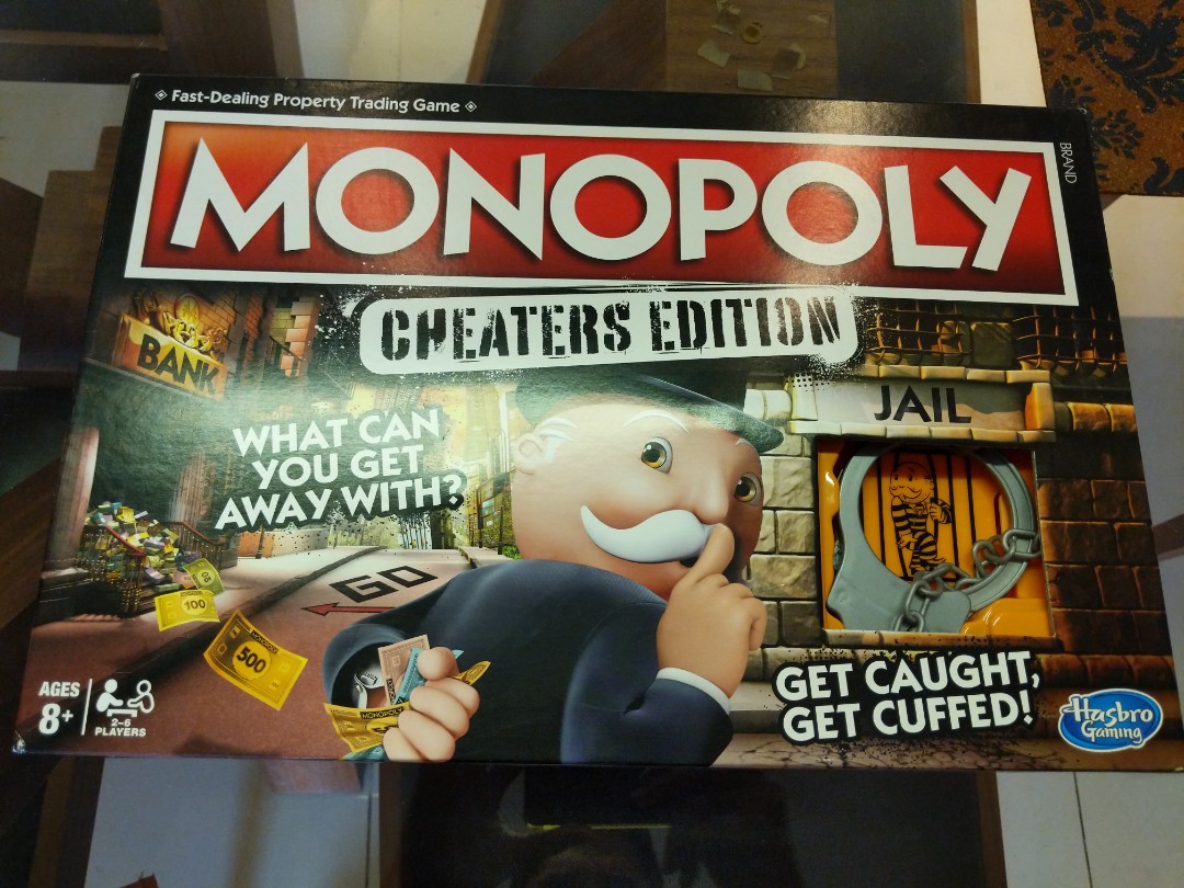 Monopoly cheater edition, Hobbies & Toys, Toys & Games on Carousell