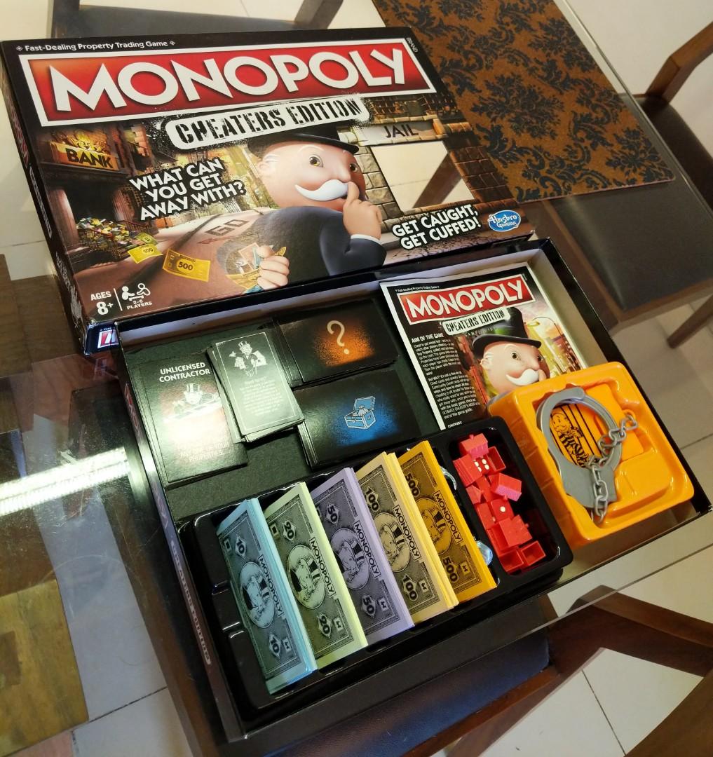 Monopoly cheater edition, Hobbies & Toys, Toys & Games on Carousell