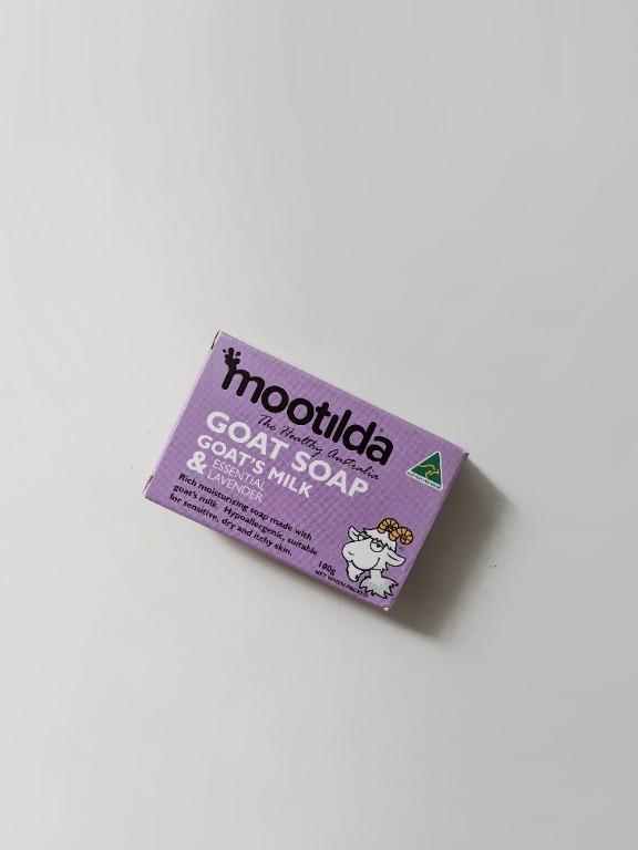 MOOTILDA Goat's Milk Soap (Essential Lavender, 100g, Product of ...
