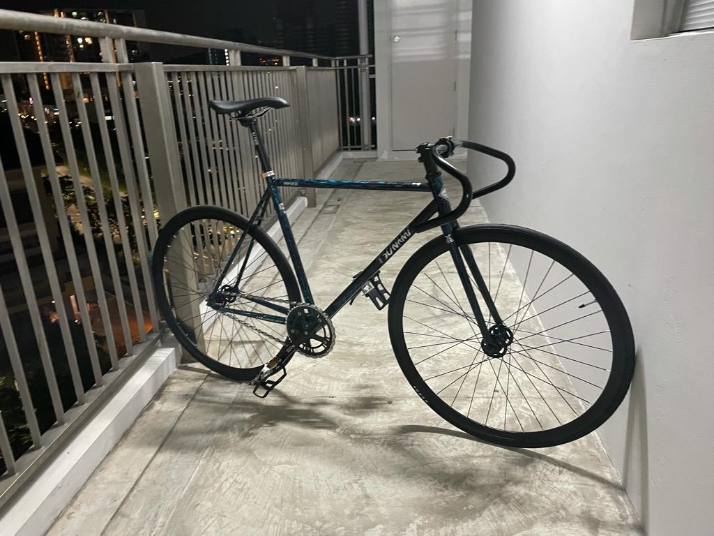 NEW smn 4130 Tsunami chromoly Fixie Fixed Gear Bicycle Bike Full Set ...