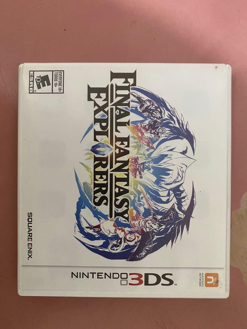 Nintendo 3ds - Final Fantasy Explorers, Video Gaming, Video Games ...