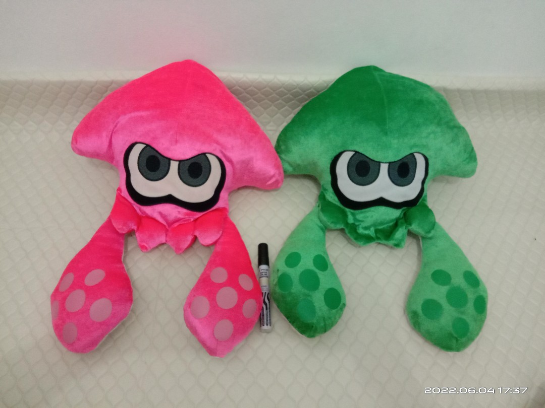 Nintendo Inkling Squid Splatoon Plush Toy, Hobbies & Toys, Toys & Games ...