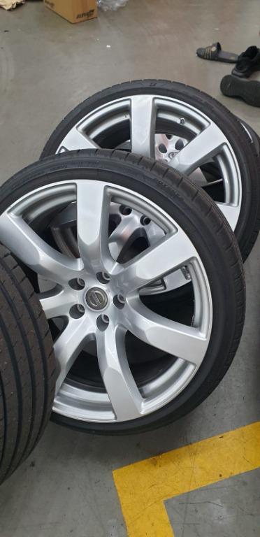 Nissan GTR R35 OEM 20 inch wheels 114.3 x 5 (Rear x 4, Front x 2) with ...