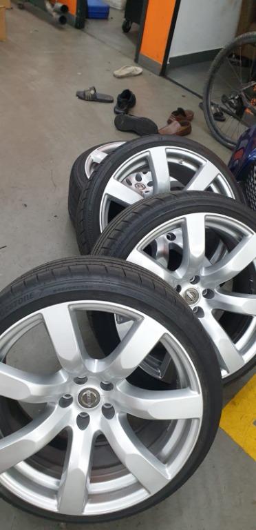 Nissan GTR R35 OEM 20 inch wheels 114.3 x 5 (Rear x 4, Front x 2) with ...