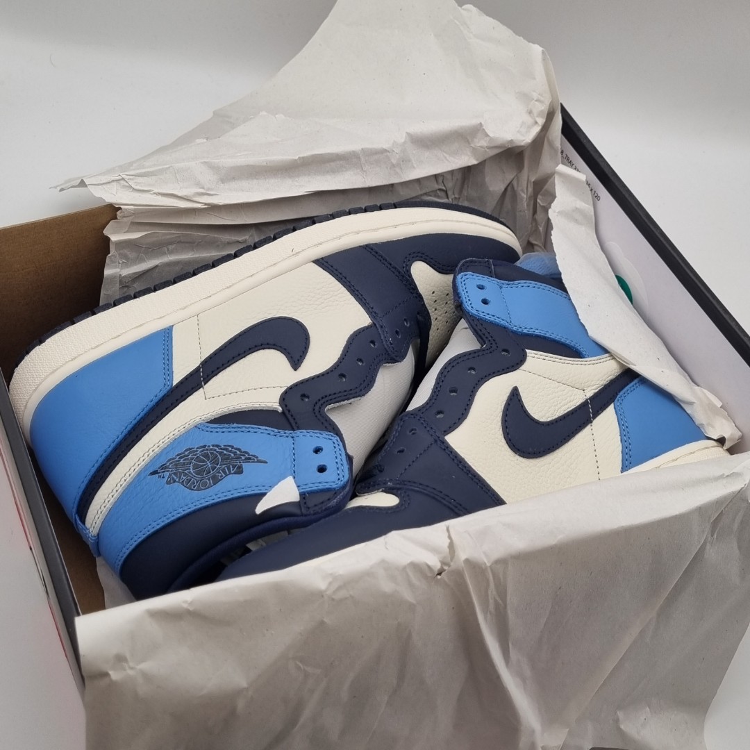 Obsidian air Jordan 1, Men's Fashion, Footwear, Sneakers on Carousell