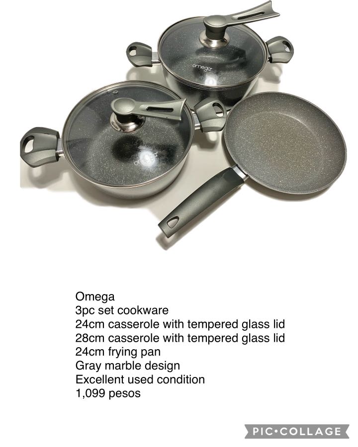 Omega brand cookware set, Furniture & Home Living, Kitchenware ...