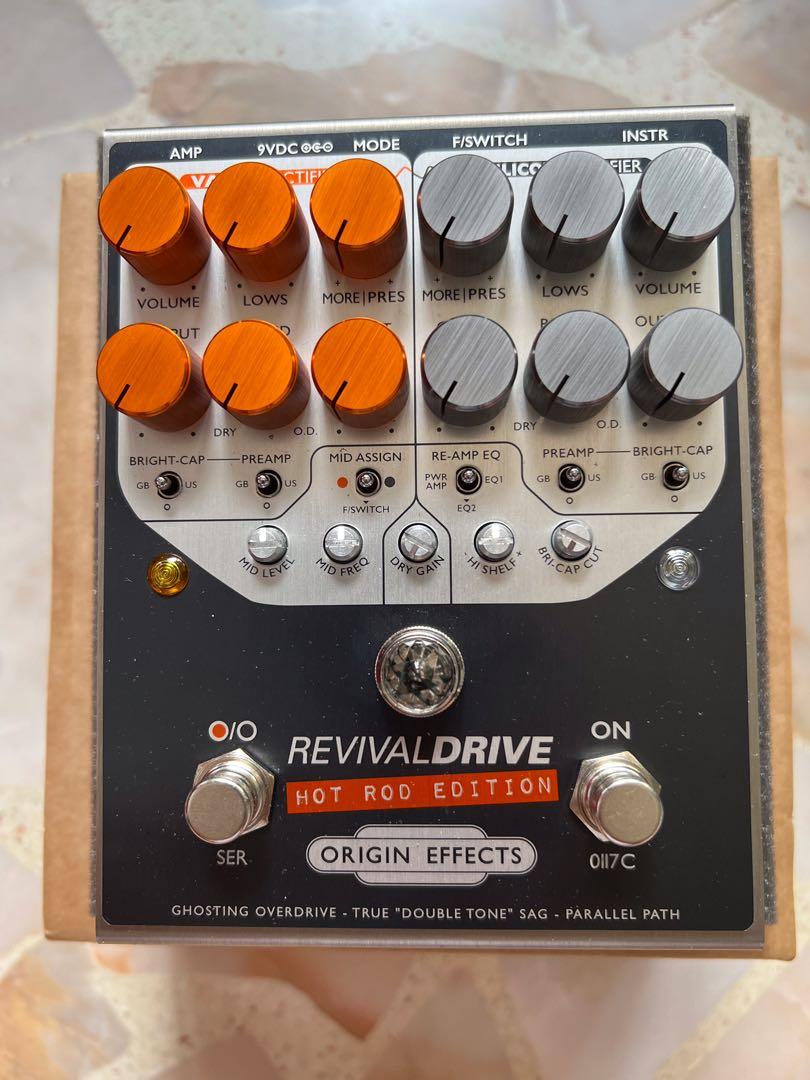 Origin Effects Revival Drive Hot Rod Edition Custom Overdrive Pedal ...