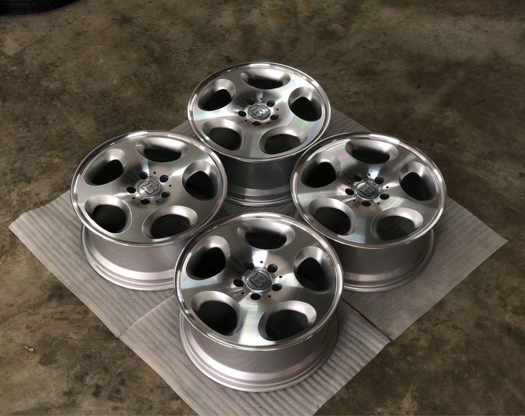 ORIGINAL BRABUS MERCEDES BENZ 17 rim w123 w124 w203 w204 w210 w211 c180 ...