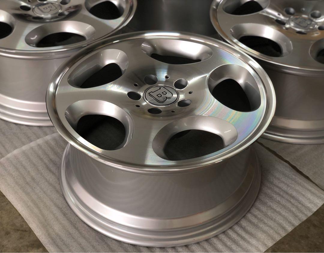 ORIGINAL BRABUS MERCEDES BENZ 17 rim w123 w124 w203 w204 w210 w211 c180 ...