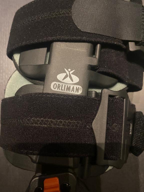 Orliman Knee Brace (Left Knee), Health & Nutrition, Braces, Support ...