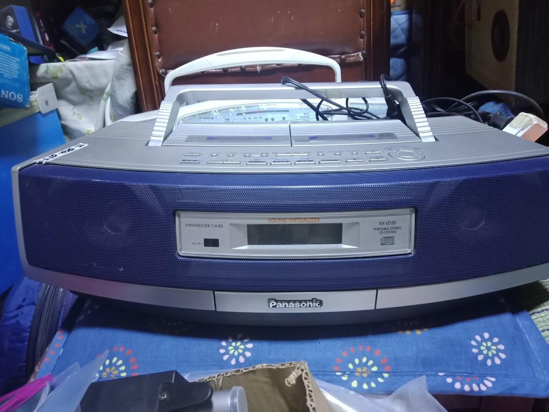 Panasonic CD/Cassette player, Audio, Portable Music Players on Carousell