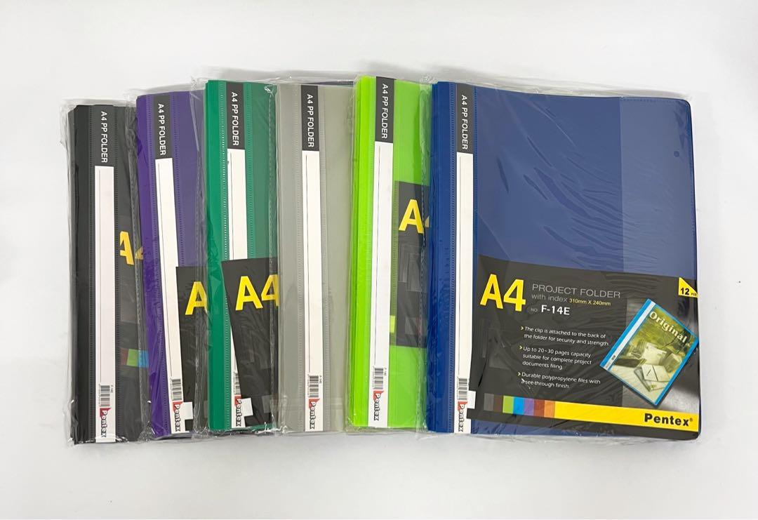 Pentex A4 Management File, Hobbies & Toys, Stationery & Craft ...
