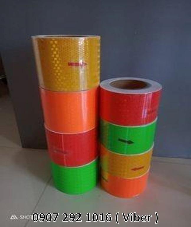 Plain reflectorized sticker 6, Commercial & Industrial, Construction ...