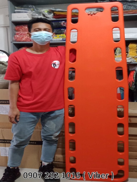 Plastic spine board w/strap 2, Commercial & Industrial, Construction ...