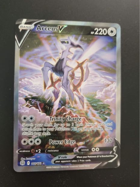 Pokemon Arceus V AA alternate art, Hobbies & Toys, Toys & Games on ...