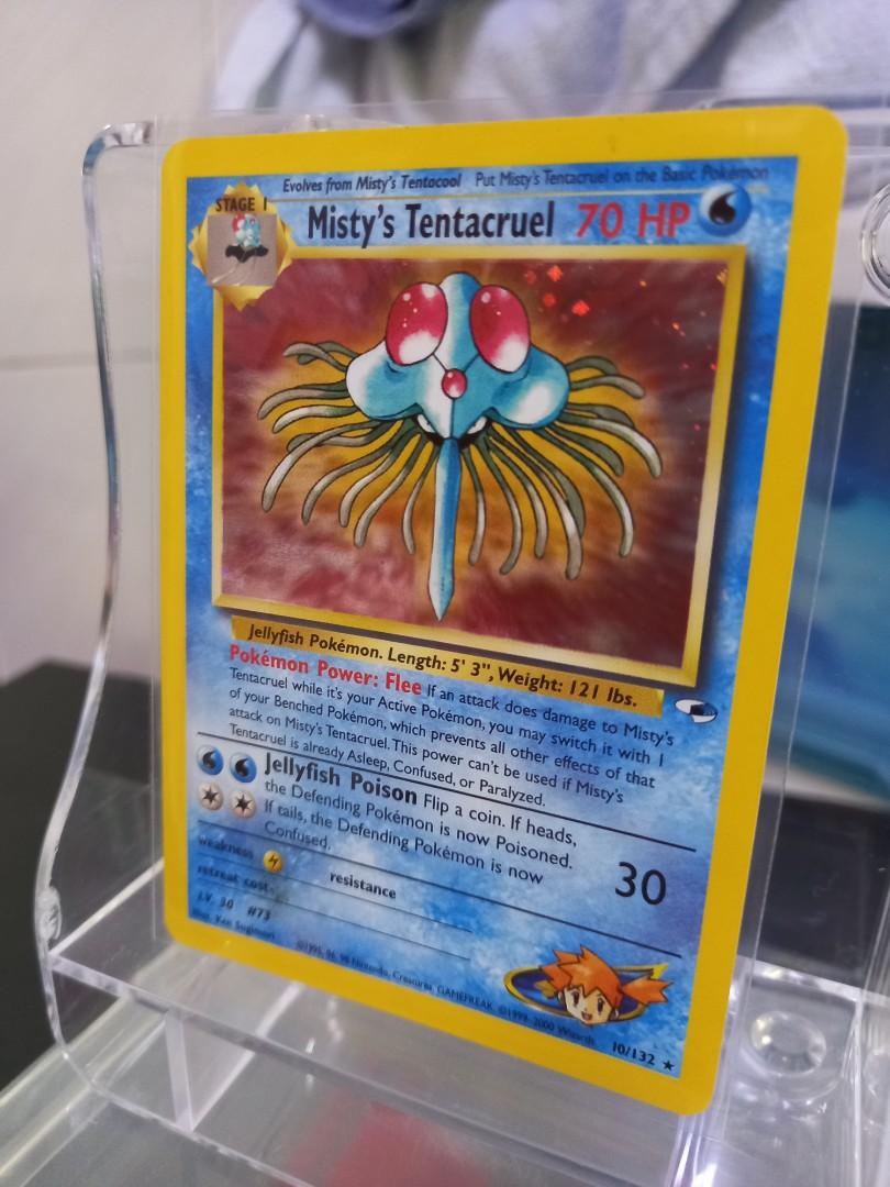 Pokemon Card Mistys Tentacruel Hobbies And Toys Toys And Games On Carousell