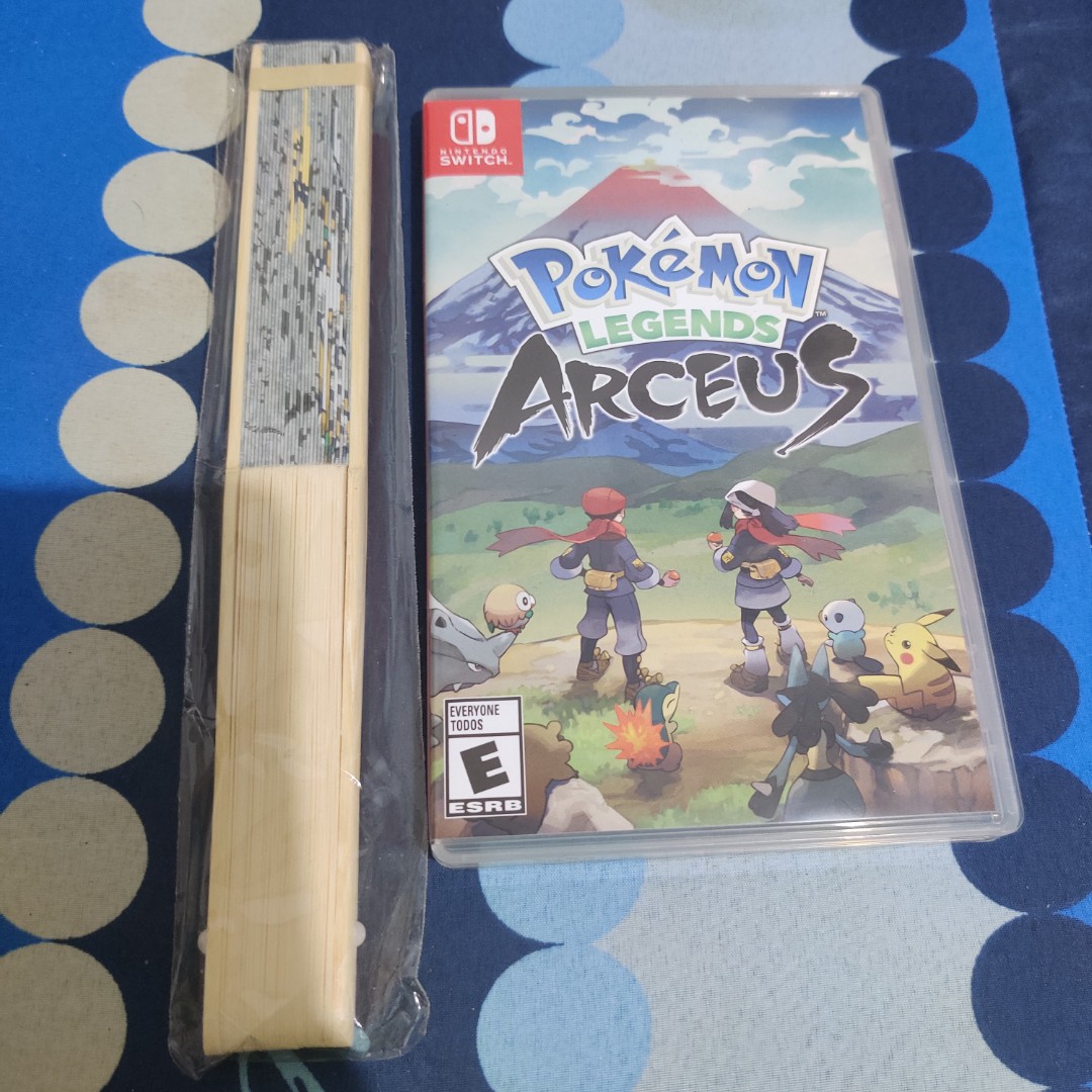 Pokemon Legends Arceus with Preorder bonus, Video Gaming, Video Games ...