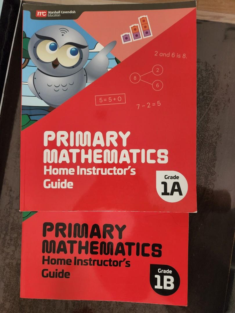 Primary Mathematics Grade 1A and 1B Home Instructor Guide (Used ...