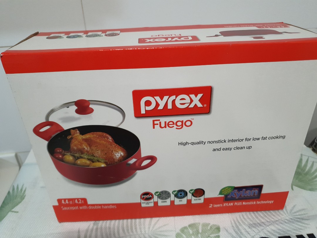 Pyrex Fuego Pot, Furniture & Home Living, Kitchenware & Tableware ...