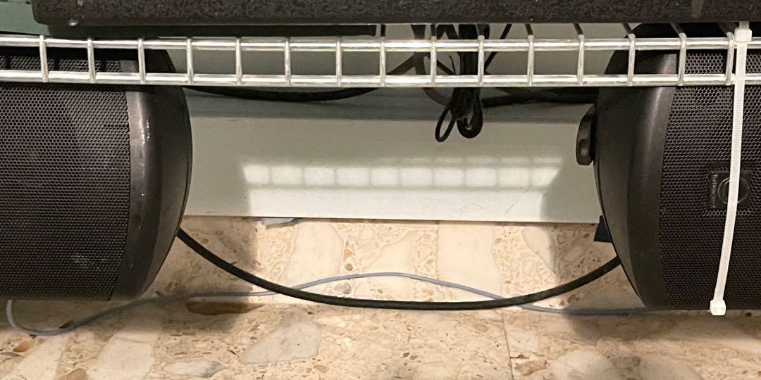 QSC Softwoofer, Yamaha P-Series power amplifier., Audio, Soundbars ...