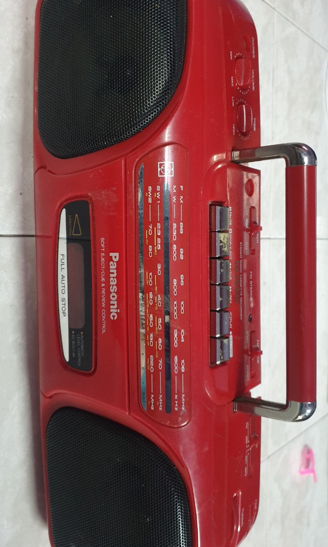 Radio mini compo kaset panasonic japan, Audio, Portable Music Players ...