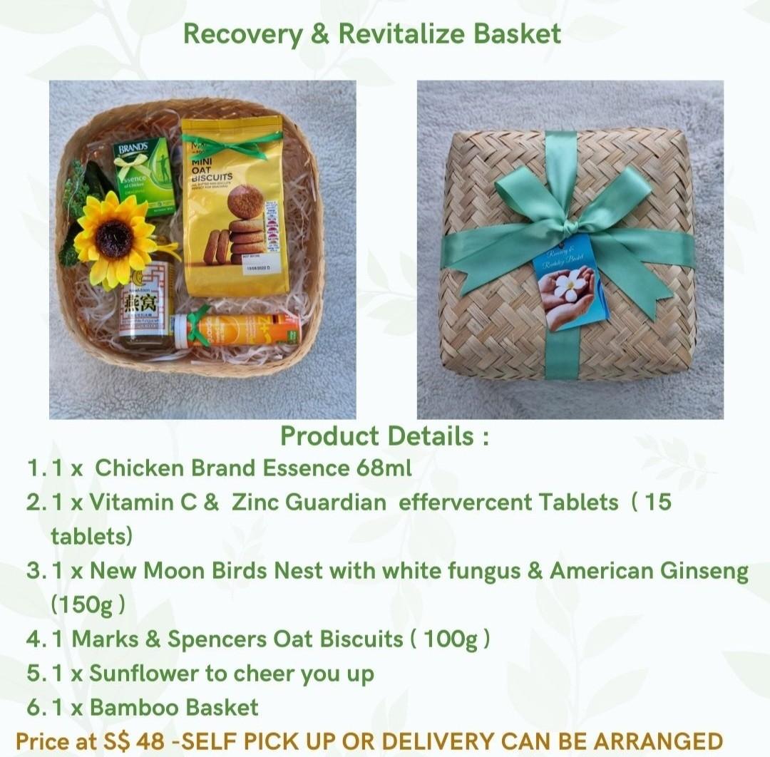 Recovery hamper, Get Well Hampers, Food & Drinks, Gift Baskets ...