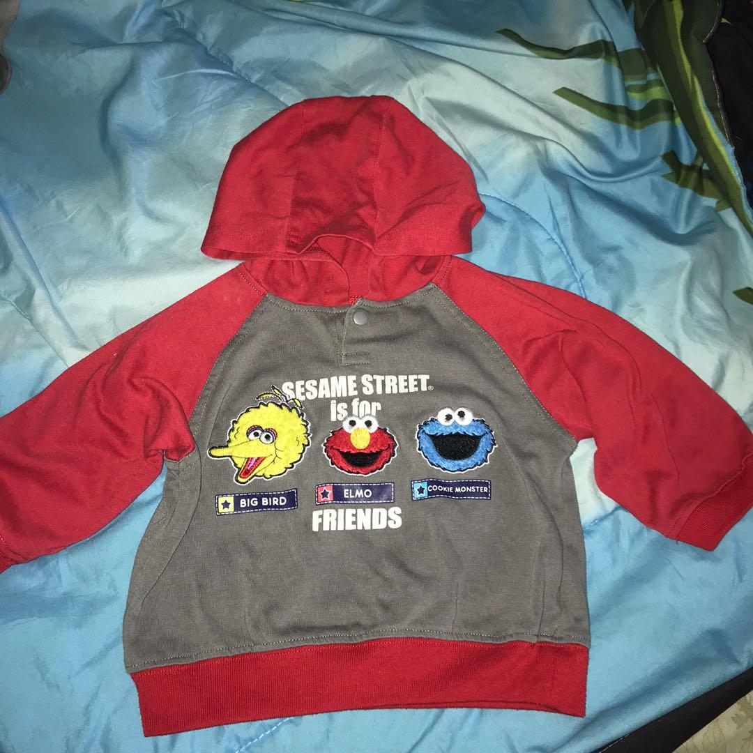 Sesame street jacket, Babies & Kids, Babies & Kids Fashion on Carousell