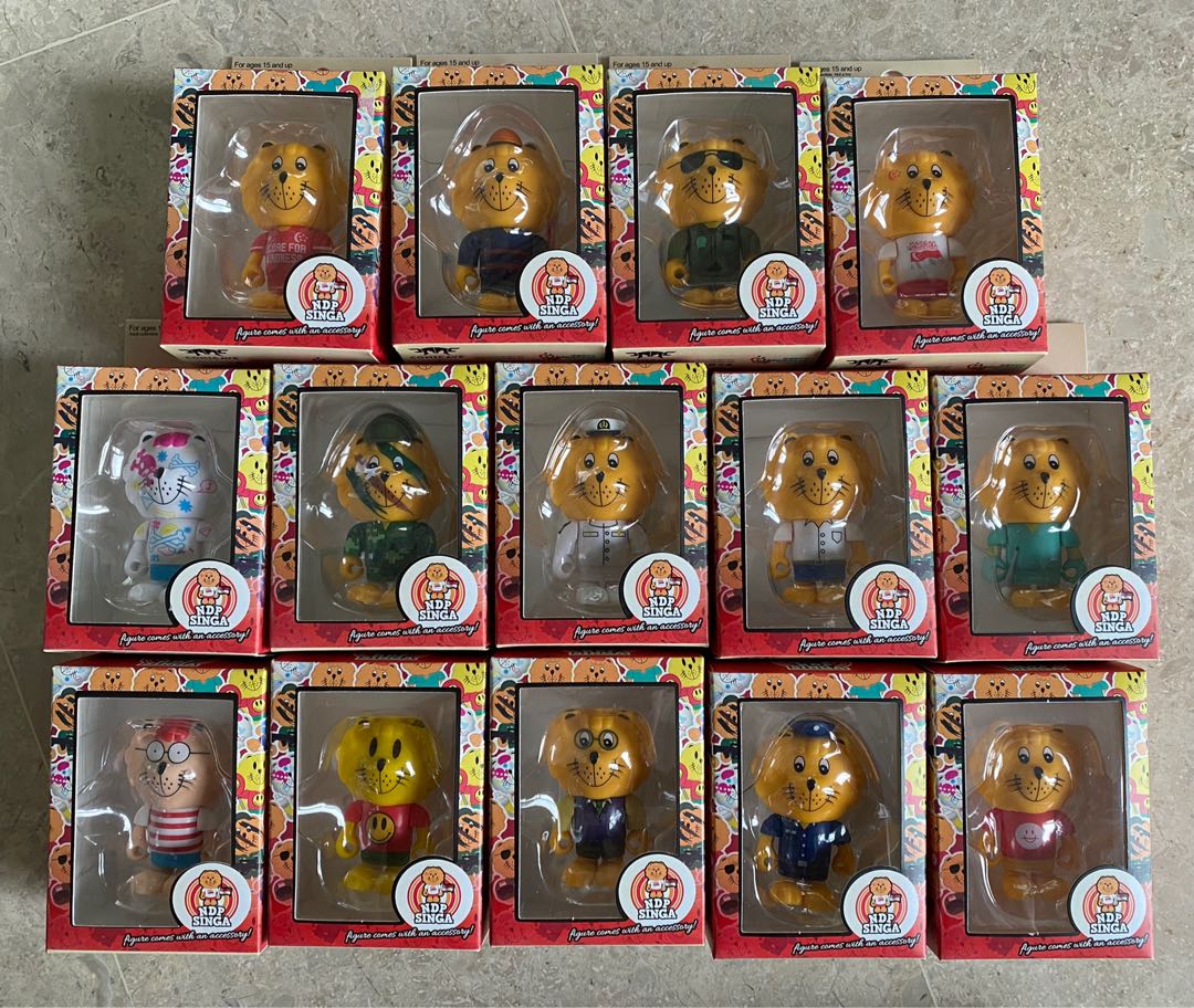 SG50 NDP Singa Lion Collectable Set (complete), Hobbies & Toys, Toys ...