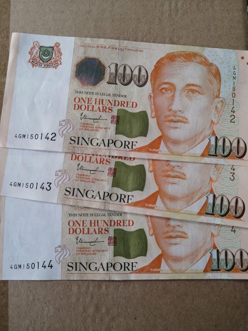 SG 100 Dollars Note, Hobbies & Toys, Memorabilia & Collectibles ...
