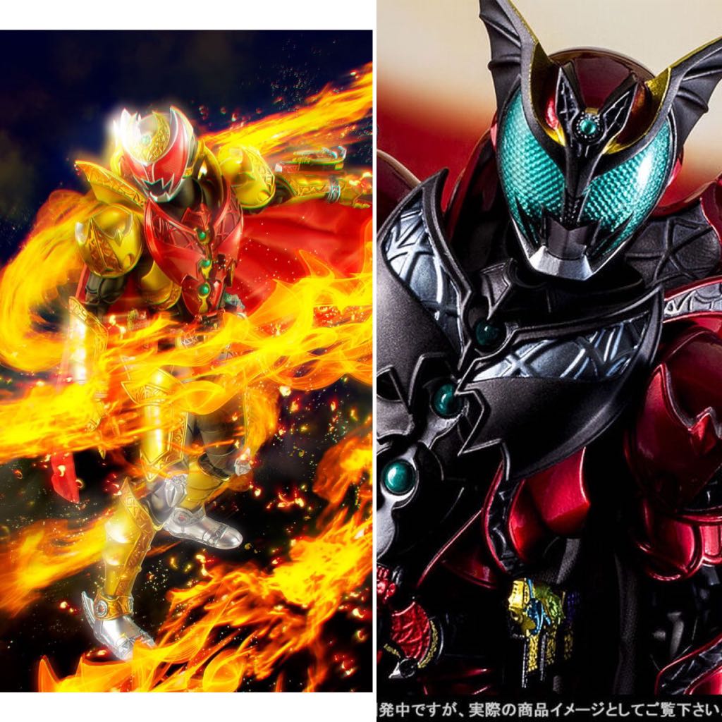 SHF / S.H.Figuarts, Kamen Rider Kiva, Emperor Form & Dark Kiva ...