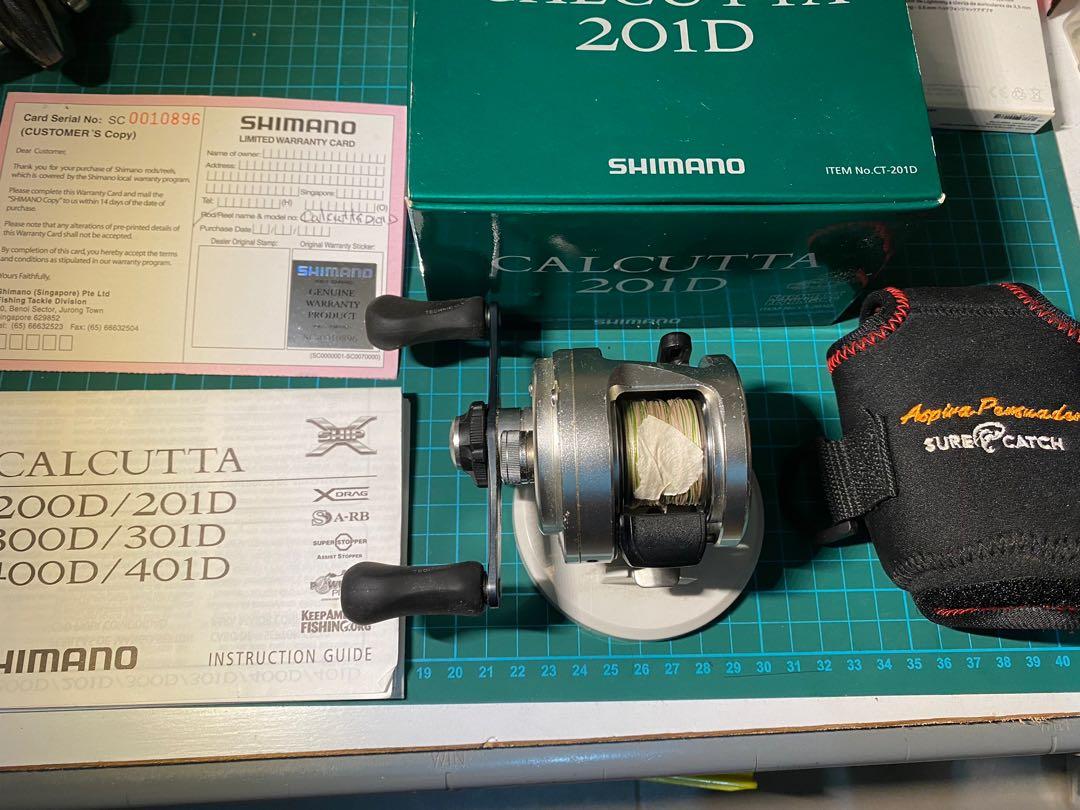 Shimano Calcutta 201D, Sports Equipment, Fishing on Carousell