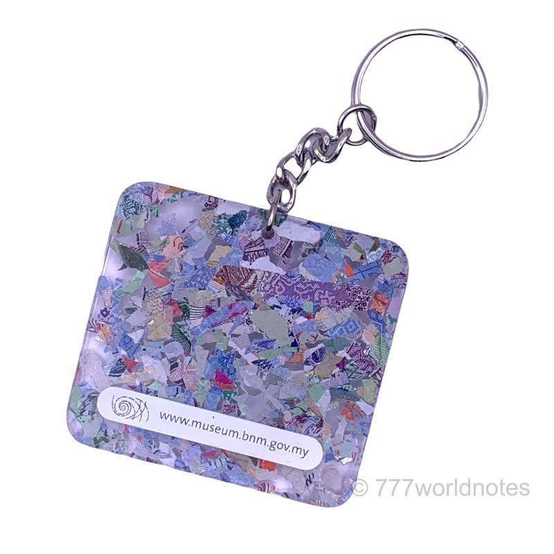 Rantai Kunci Duit Malaysia 碎钞锁匙圈 Shredded Ringgit Keychain, Hobbies ...