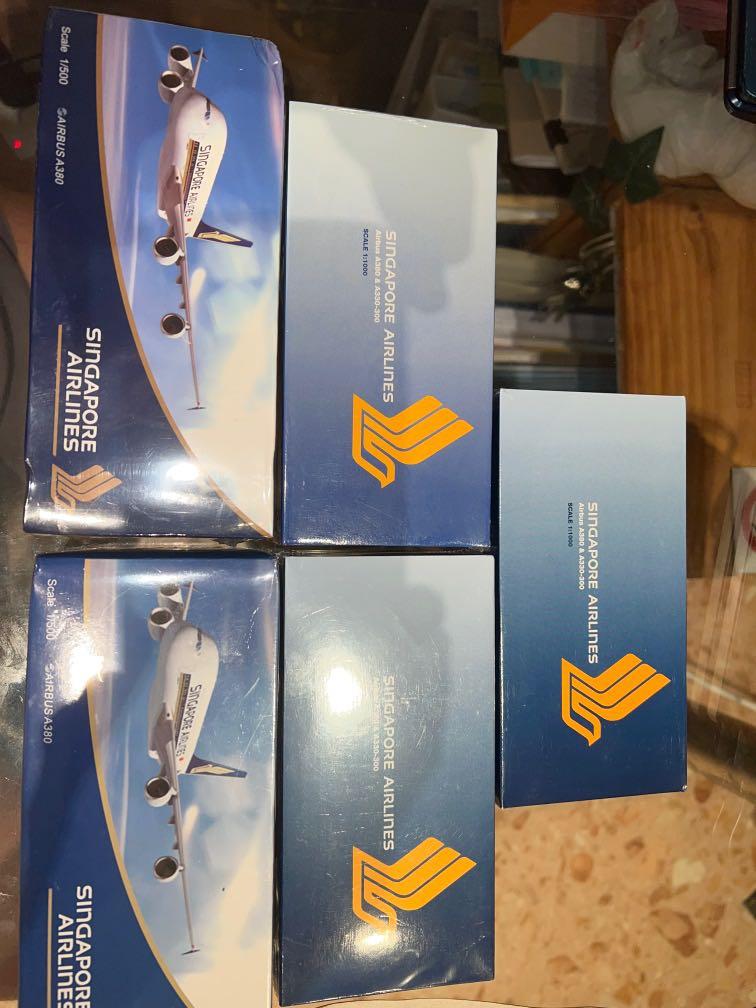 SIA A380 aircraft model; SIA 380 & 330 aircraft model, Hobbies & Toys ...