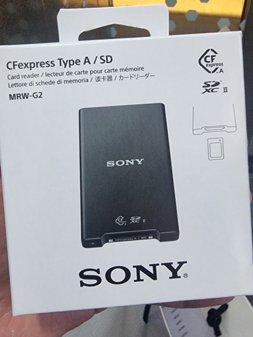 Sony Card Reader MRW-G2 (CFexpress Type A and SD), Computers & Tech ...