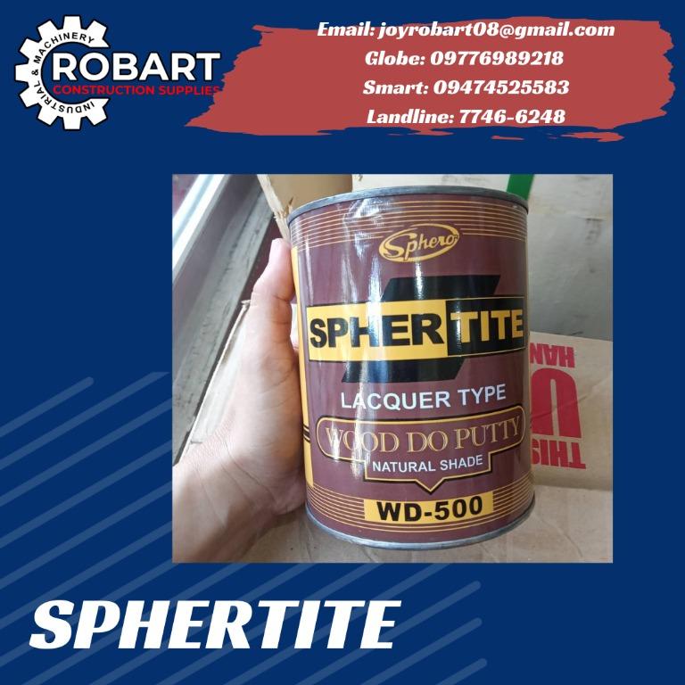 SPHERTITE WOOD DO PUTTY, Commercial & Industrial, Construction Tools ...