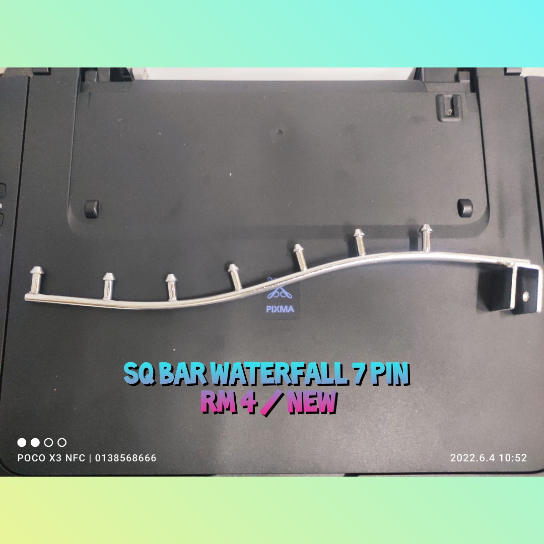 Sq Bar Waterfall 7 Pin ( New ), Furniture & Home Living, Home ...