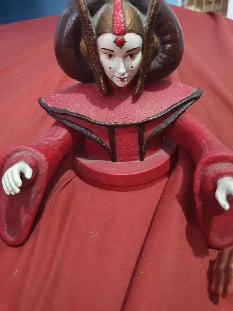 Star Wars Cup Toppers Jar Jar Binks, Yoda, Queen Amidala. With Ray ...