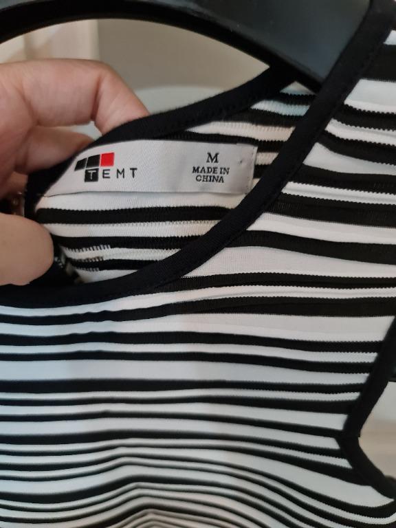 Temt black and white dress, Women's Fashion, Dresses & Sets, Dresses on ...