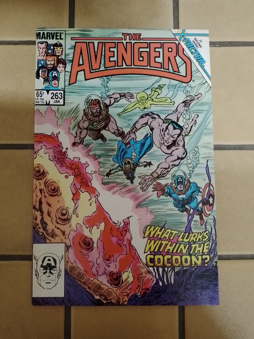 The Avengers #263 ( John Buscema ! - Cover Art ) Marvel Copper Age ...