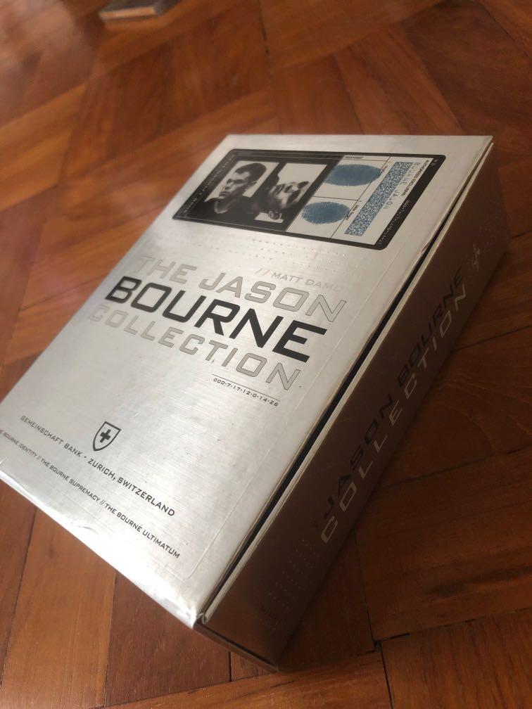The Jason Bourne Collection DVD Box Set, Hobbies & Toys, Music & Media ...