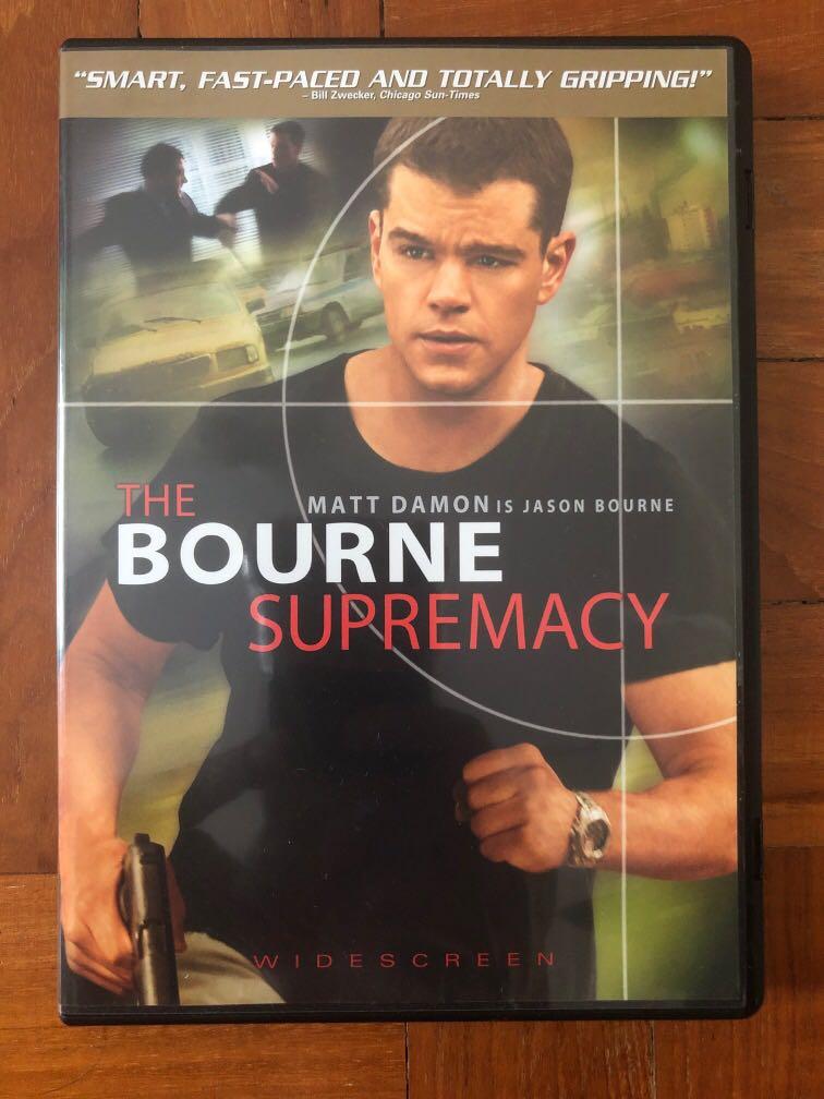 The Jason Bourne Collection DVD Box Set, Hobbies & Toys, Music & Media ...