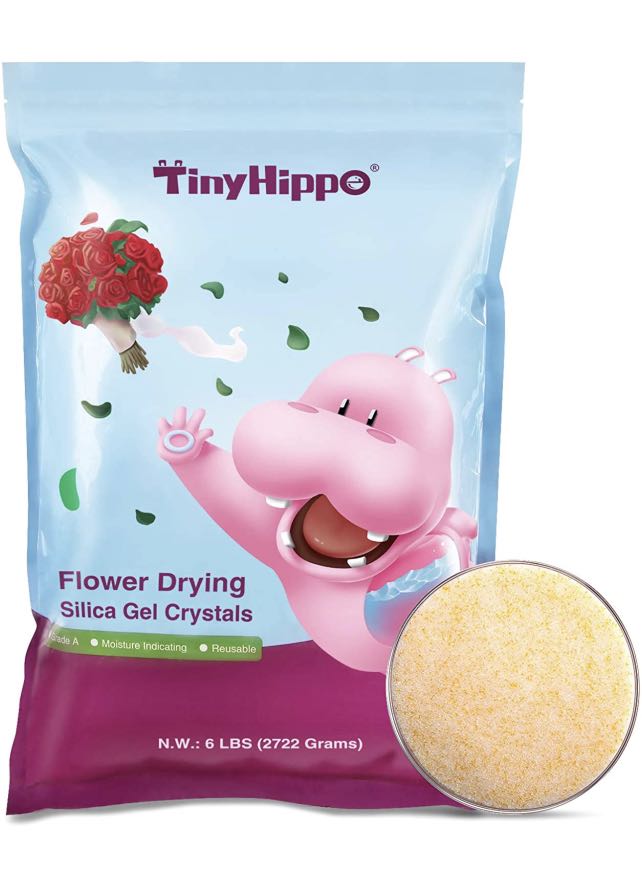 Tiny Hippo Silica Gel Flower Drying, Hobbies & Toys, Stationery & Craft ...